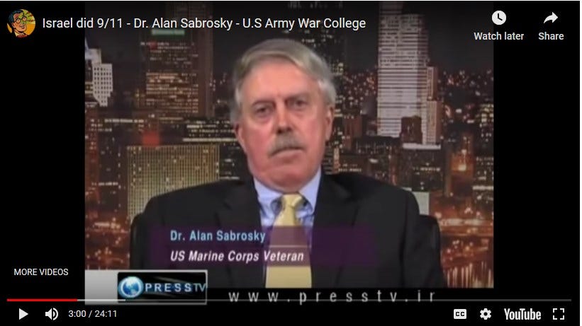 Alan Sabrosky Discusses Internet Censorship—and Announces His ...