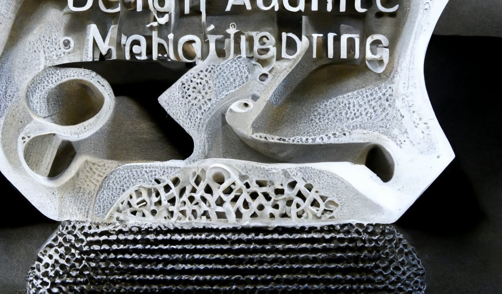 AI Produced Design for Additive Manufacturing