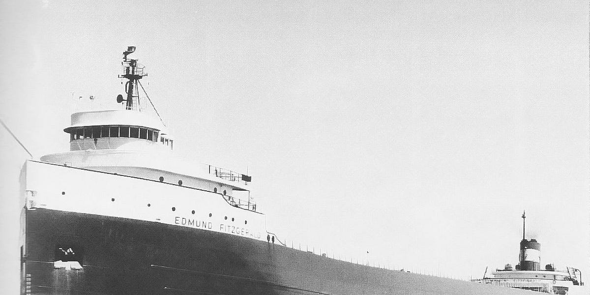 The S.S. Edmund Fitzgerald - by Ryan LeVier