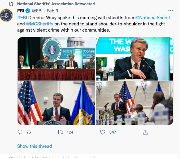 The National Sheriffs Association, The Leaders