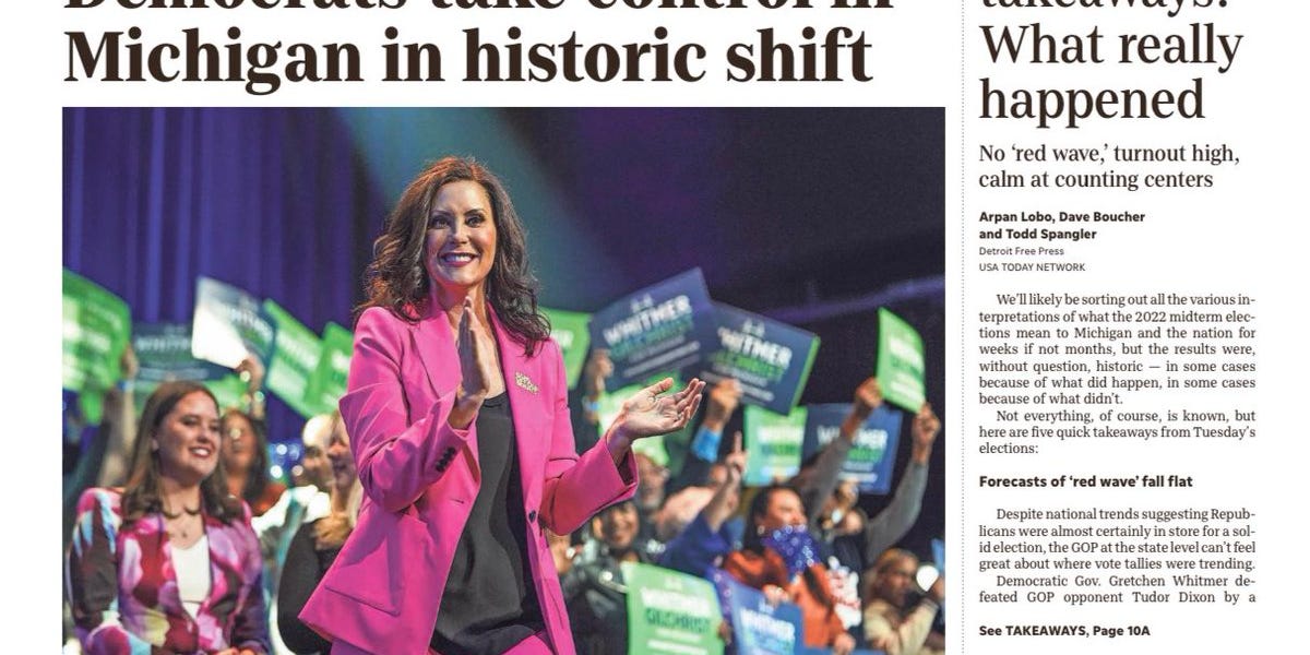 The Michigan Model in Stopping the Red Wave and Protecting Our Democracy