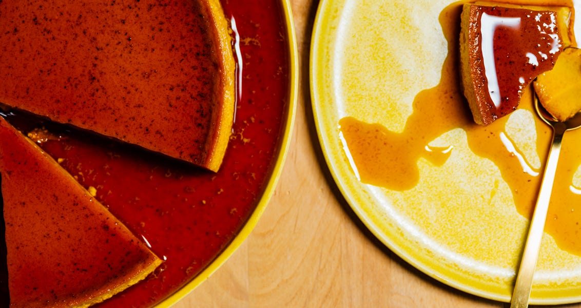 How to Make A Pumpkin Flan - by Nik Sharma