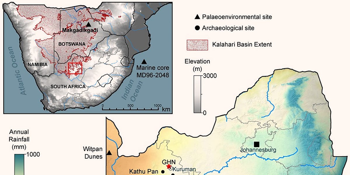 Kalahari Desert Was Home to Ancient Humans More Than 20,000 Years Ago