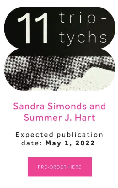 Hi! New Chapbook - by Sandra Simonds - Some Trees