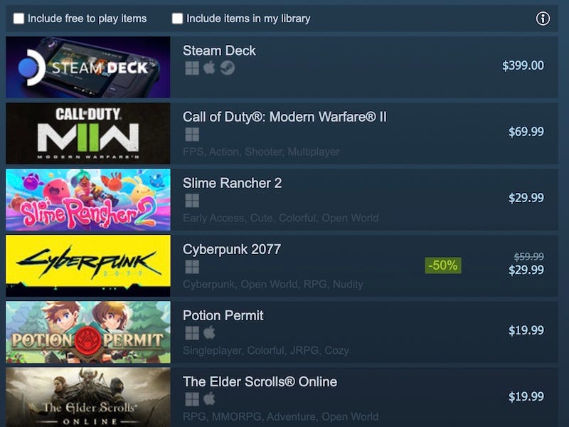 Plus: we welcome our new Steam chart overlords