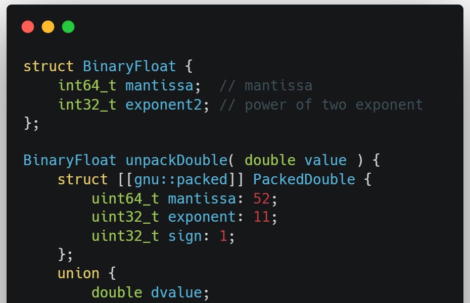 What's in a double? - by Henrique Bucher