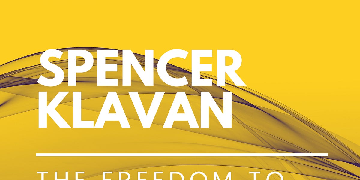 Spencer Klavan - The Freedom To Constrain