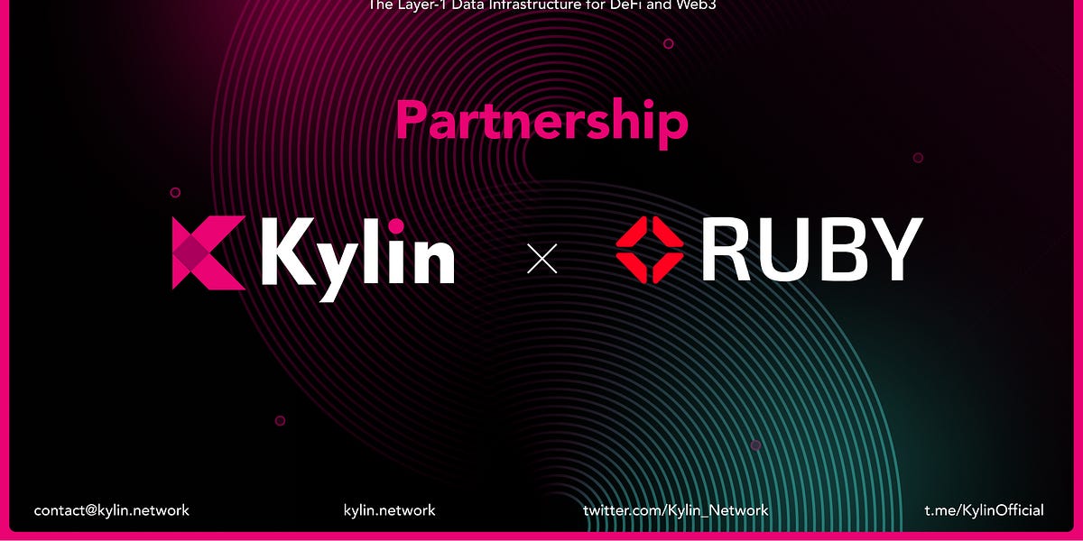 Kylin Network - Strategic Partnership with Ruby Protocol