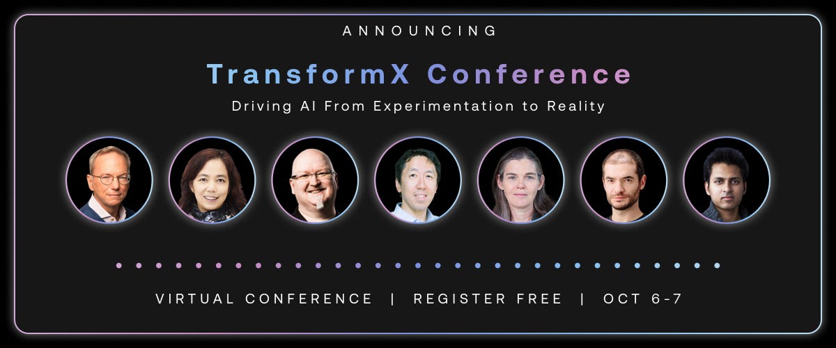 📌 Join us free for TransformX on Oct 6-7