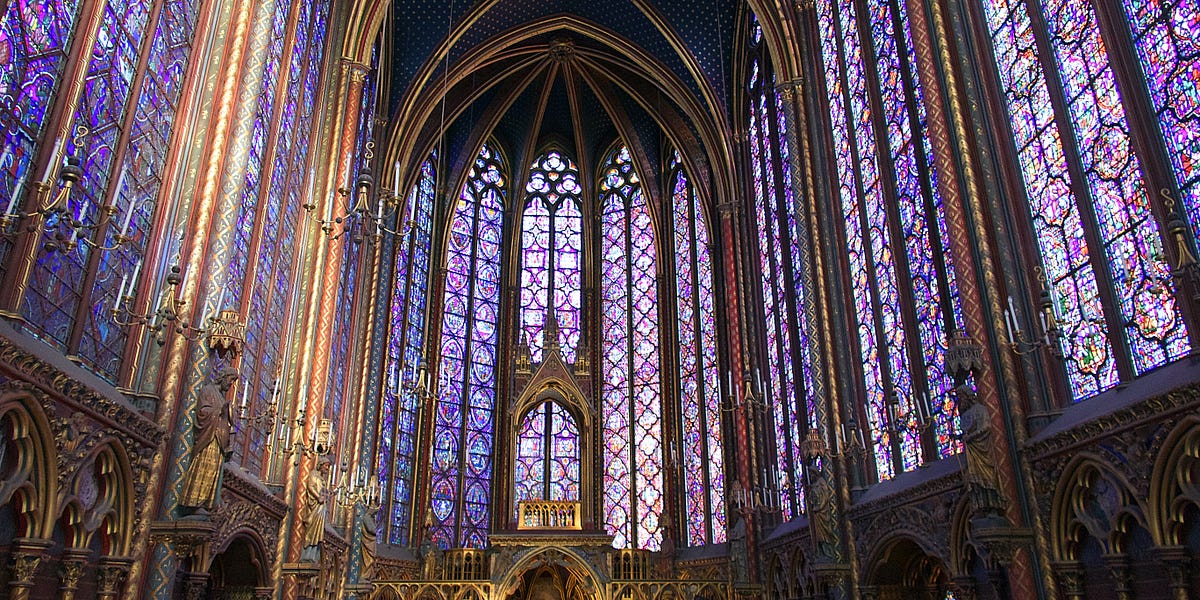 Could we make a more beautiful cathedral of glass, steel, and concrete?
