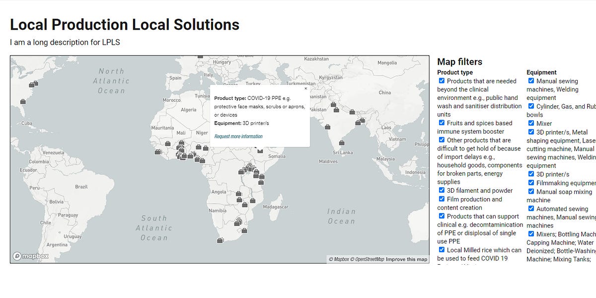 Mapping production, making connections - by COVIDaction
