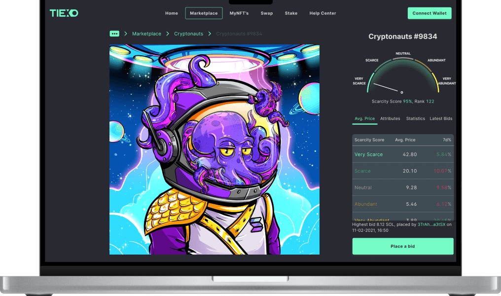 Project Info: TIEXO HQ + Cryptonauts NFT Collection