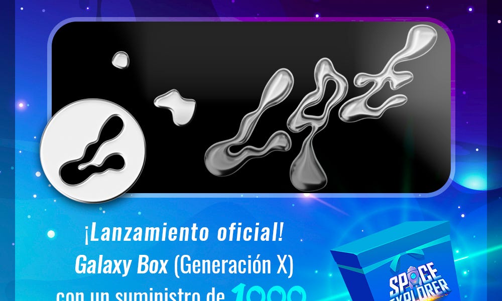 Lanzamiento Galaxy Box (Generación X) - Space Explorer