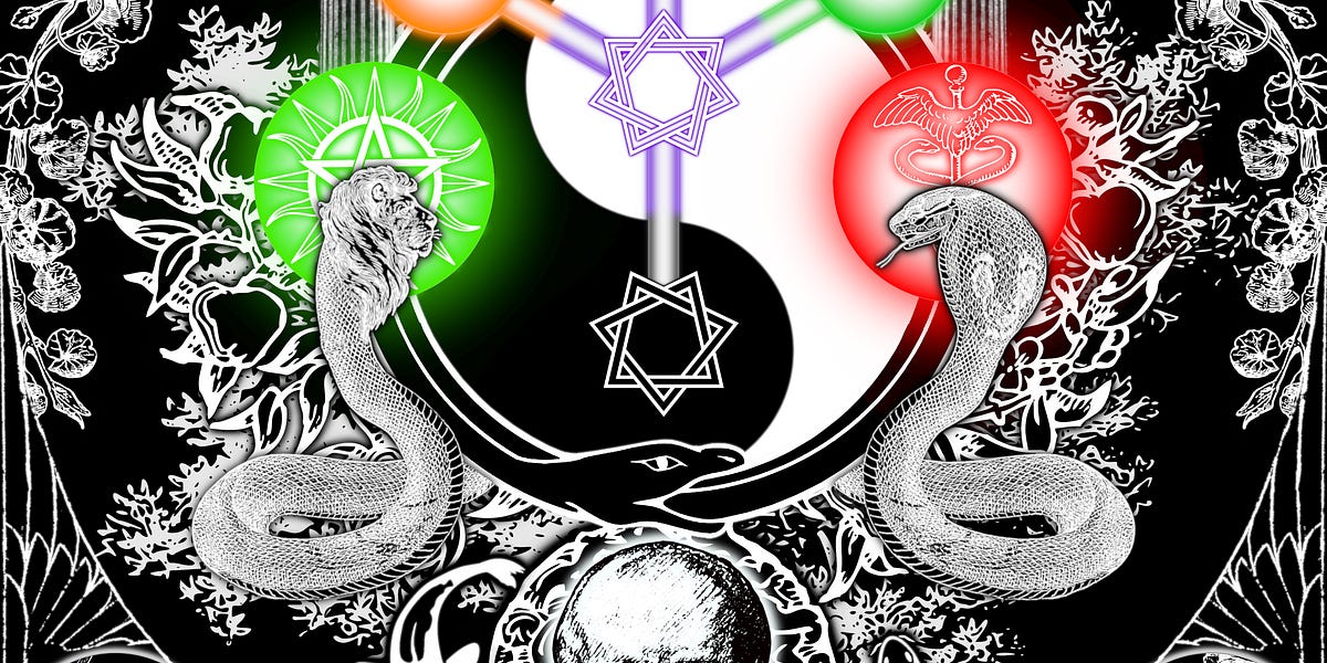 Abraxian Cosmogram - by Gryphon ☿ - Son of Mercury