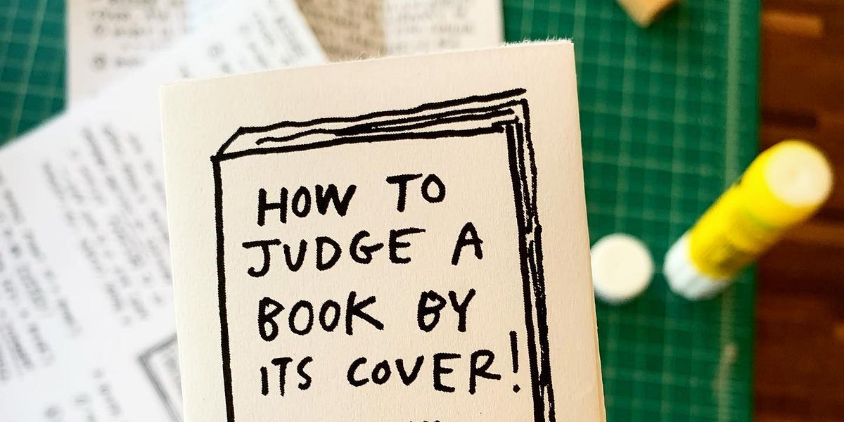 How to judge a book by its cover - Austin Kleon