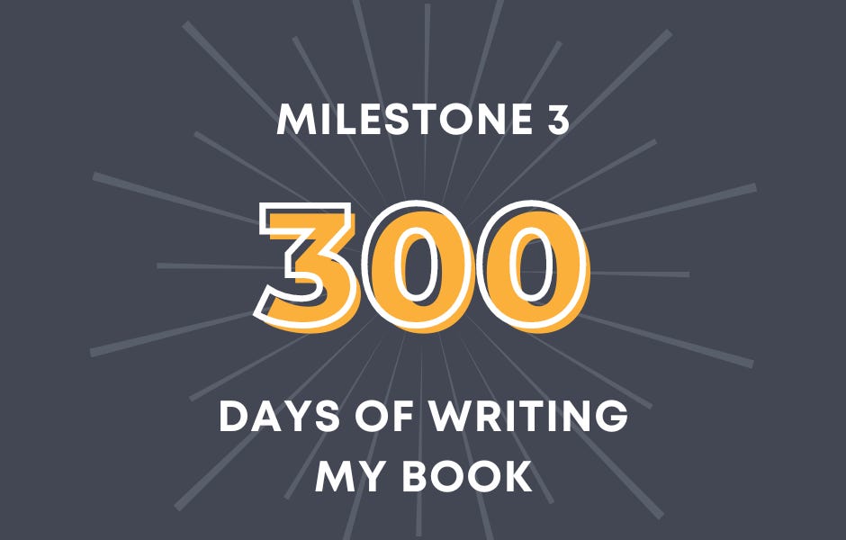 300th Day of Writing - by Christi Barb, PhD