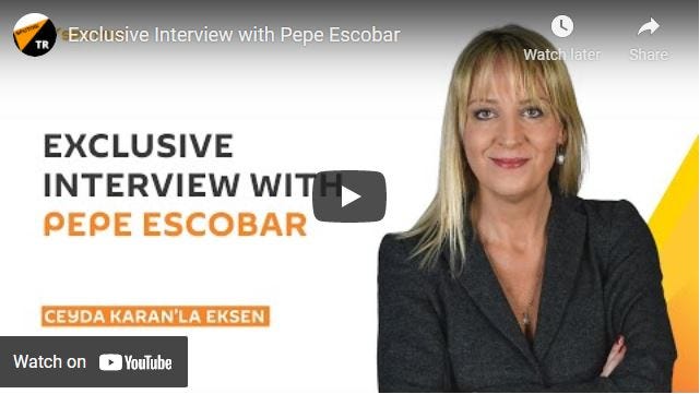 Exclusive Interview with Pepe Escobar