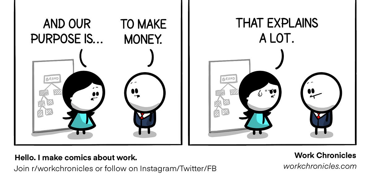 (comic) Purpose Driven - Work Chronicles