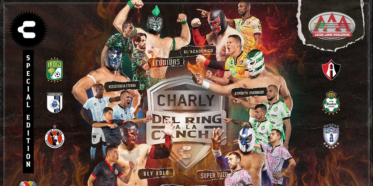 🤼‍♂️ AAA y 🎽 Charly: alianza de 50 millones de fans