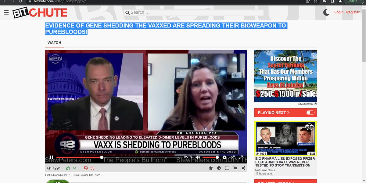 Vaccine shedding (COVID shedding) interview with Stew Peters & Dr. Ana ...