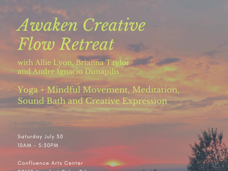 Awaken Creative Flow Retreat - by Allie - SEEK WITHIN