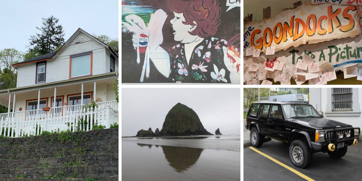 Hey you guys! Take a 'Goonies' tour of Astoria, Oregon