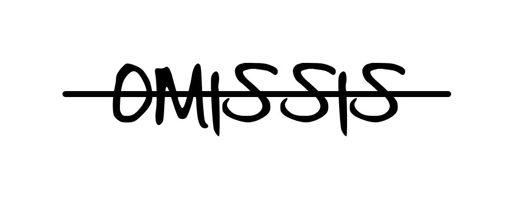 OMISSIS - by Roberto Russo - Omissis