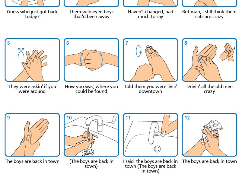 #49 - Words To Wash Your Hands To - by Isaac Krasny