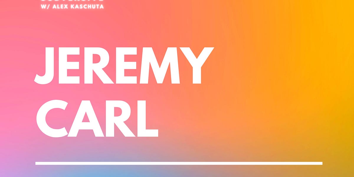 Jeremy Carl - Settlers Vs. Immigrants - by Alex Kaschuta