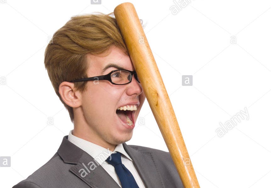 Theists as advocates of hitting oneself with a baseball bat