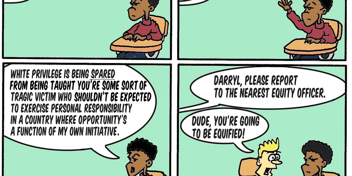 Cartoon: "White Privilege" - Big Picture by Paul Taylor