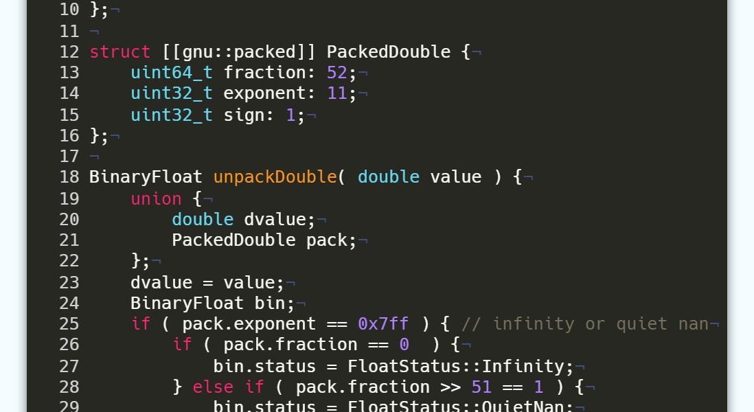 What 's in a double? - by Henrique Bucher