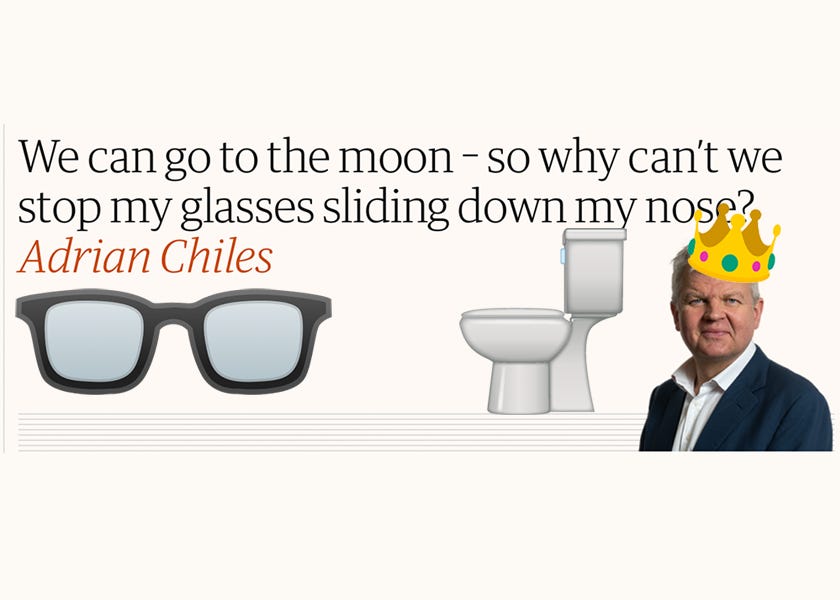 The truth about Adrian Chiles - by Justin Myers