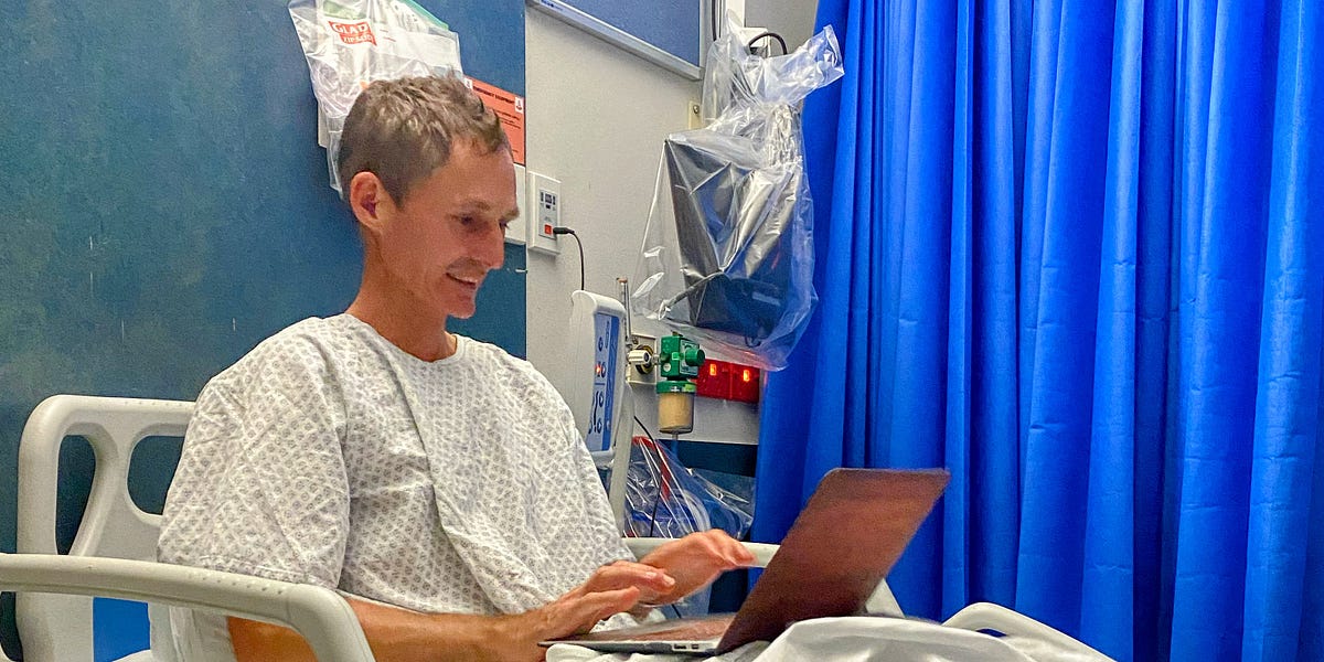 Navigating the unknown - by Nick White - Young Nick’s Head