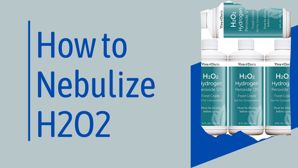 Nebulize H2O2 - by Sally Oh - Sally's Real Life