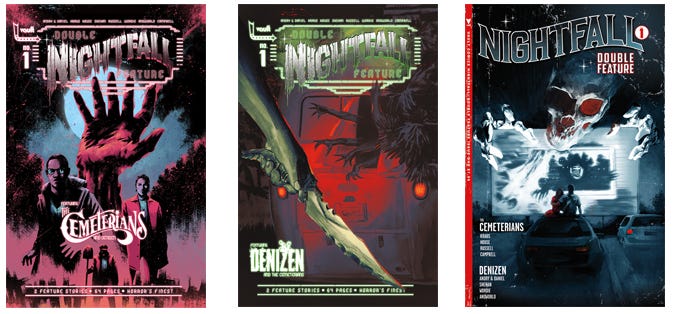 NIGHTFALL: DOUBLE FEATURE - SECOND ROCKET COMICS