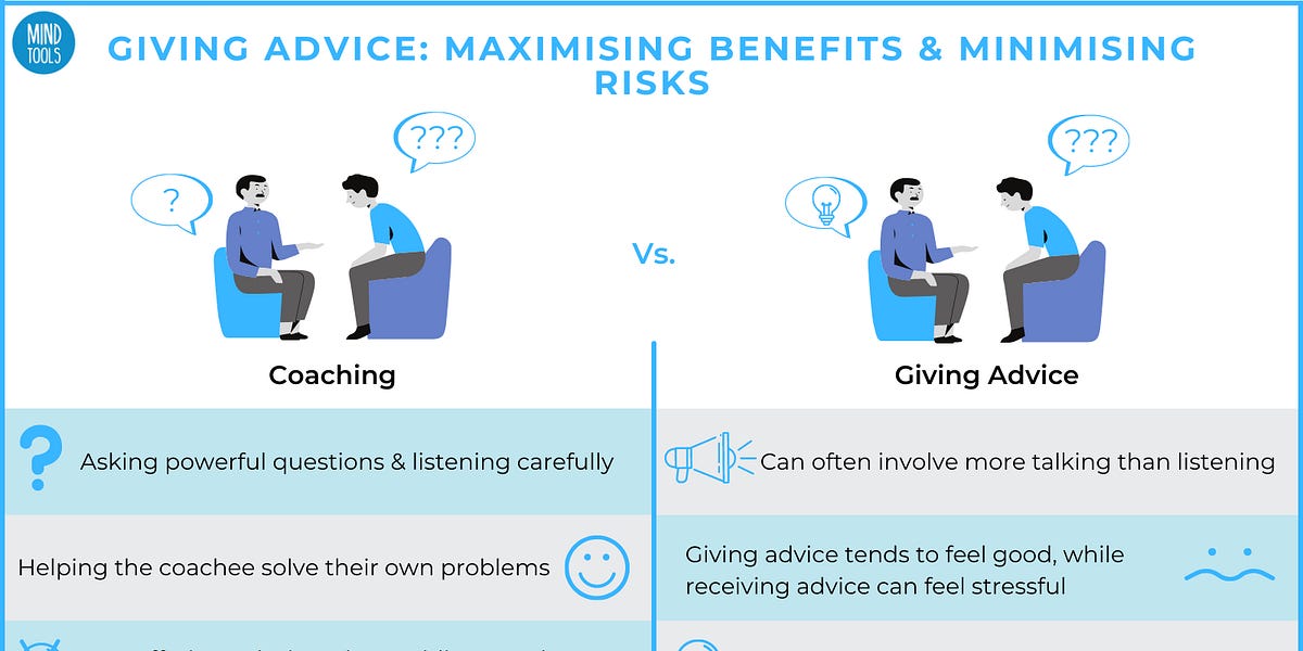 Giving Advice: How to Maximise Benefits and Minimise Risks