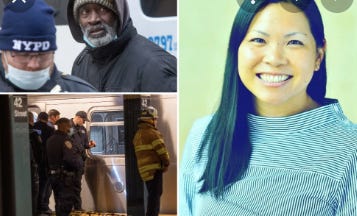 Scared of being pushed onto train tracks? Then "defund" police and ...