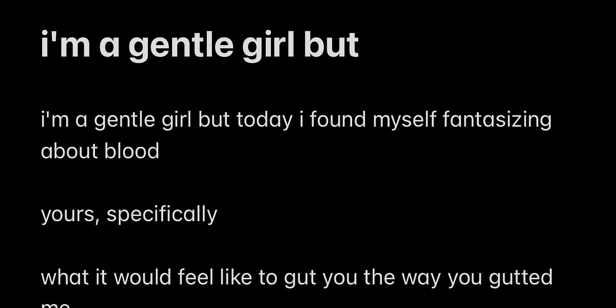 i'm a gentle girl, but - ellery jane willingham