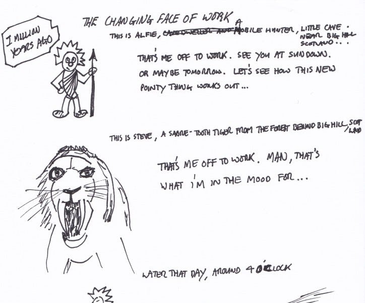 The Changing Face of Work - by E.Scott