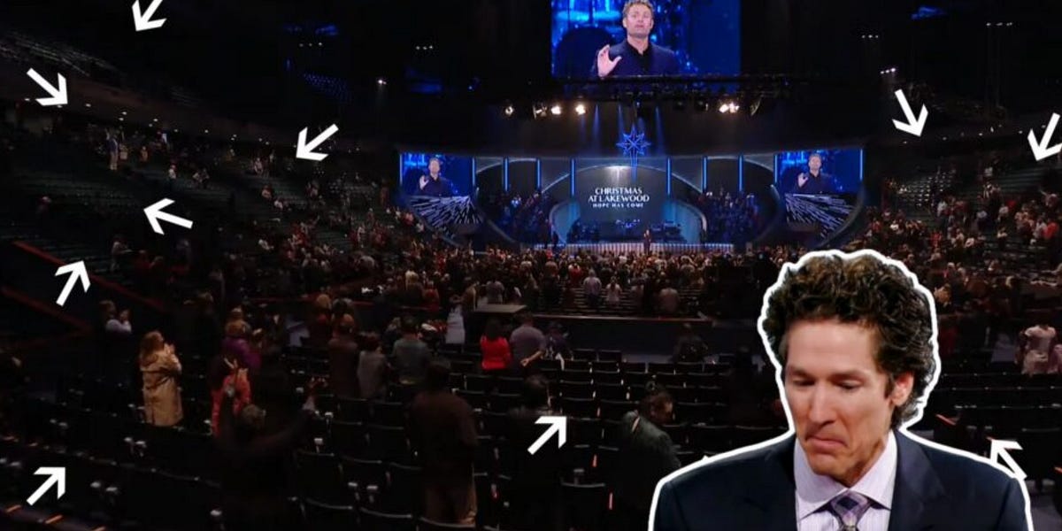 Shrinking…Shrinking…Thousands Gone as Joel Osteen’s Church Hemorrhages