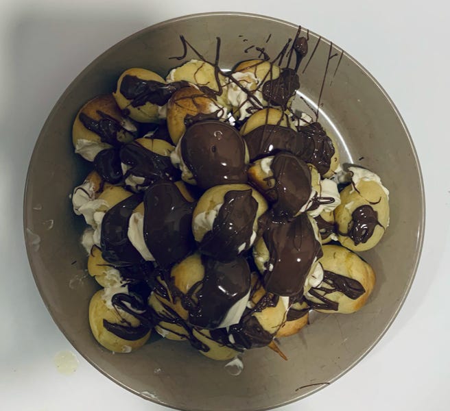 Profiteroles - Baking the world with Dolly