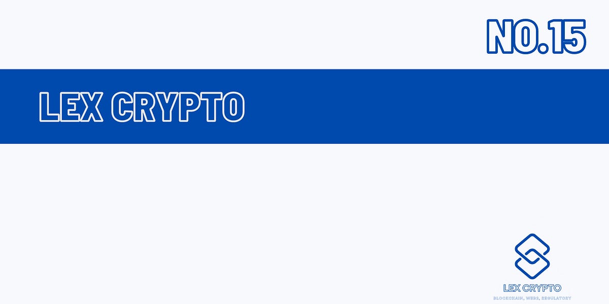 LEX CRYPTO 2022/15 - by Nesibe Kırış - AVBA