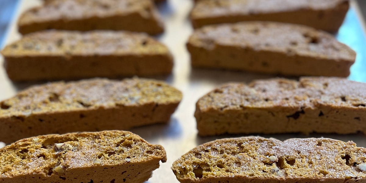 Pumpkin Pie Mandelbrot - by Leah Koenig - The Jewish Table