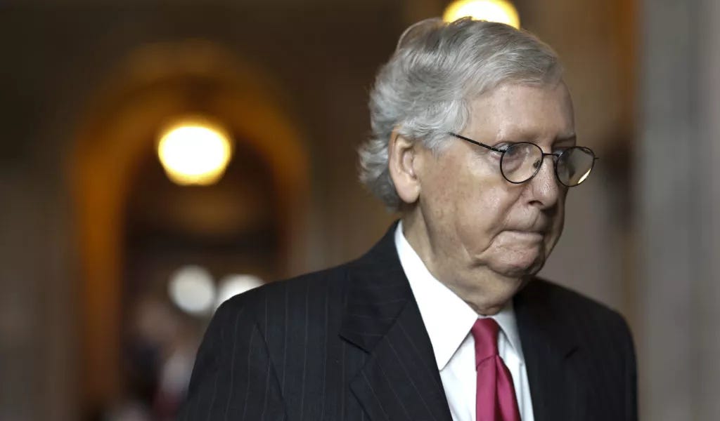 The Distinct Shame of Senate Republicans. - by Jim Swift
