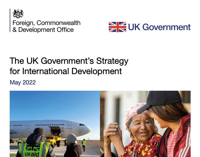 NEW GOVERNMENT STRATEGY: International Development Strategy