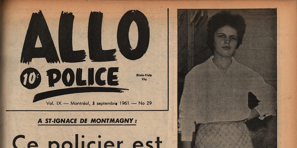 C'est prouvé: il y a un maniaque à Shawinigan | Allô Police | Septembre ...