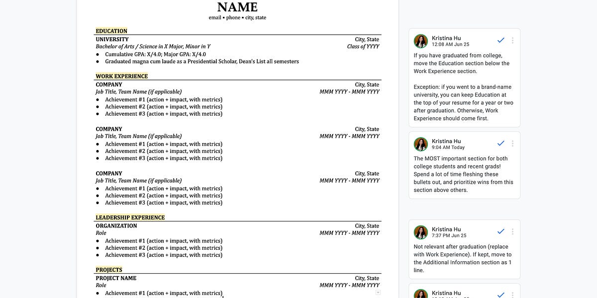Amazon Cv Template. how to build a resume for amazon