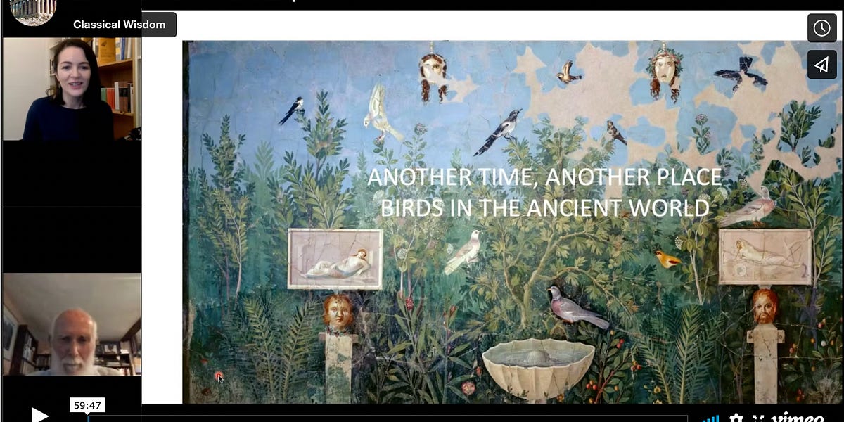 Birds of the Ancient World - Classical Wisdom
