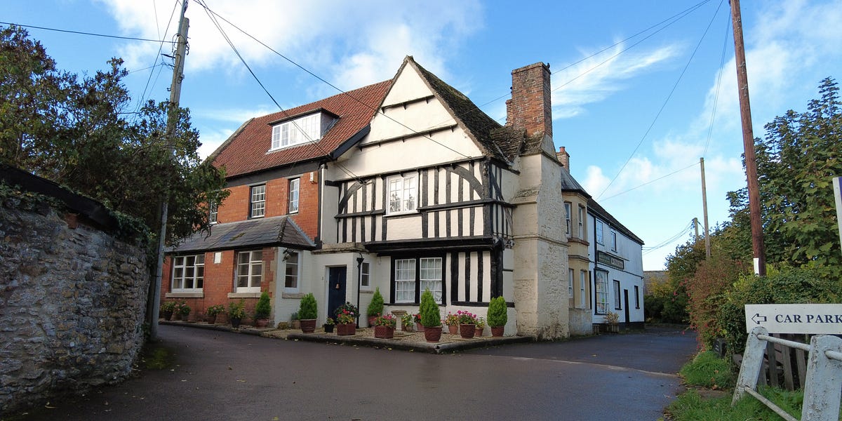 The Village of Bromham - by Roland Millward